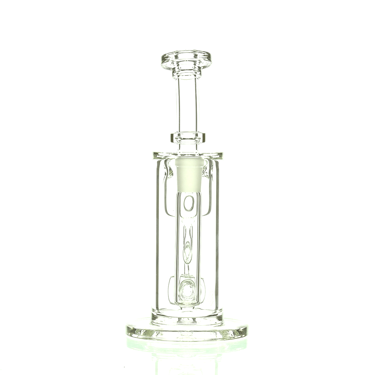 FAT BOY GLASS 14MM CLEAR KLEIN RIG 104