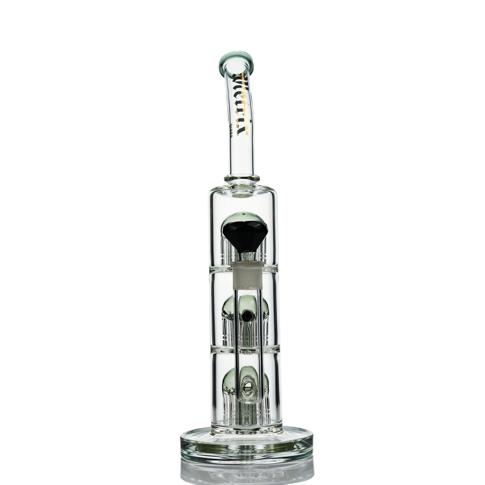Metrix Glass Waterpipe - Premium 10 Arm Rigs | Buy Now